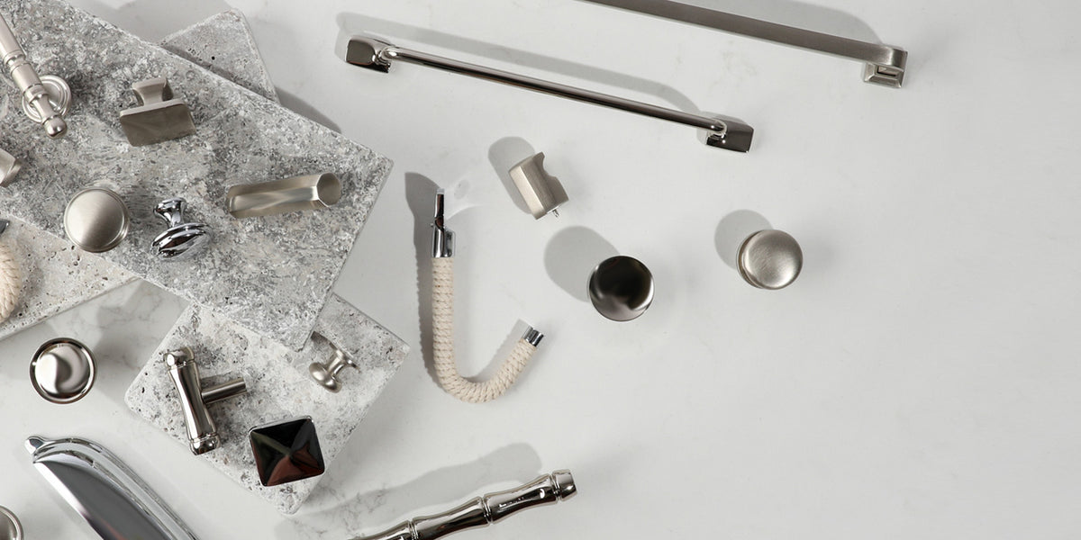 Silver Hardware | Nickel & Chrome Finishes | Hepburn Hardware