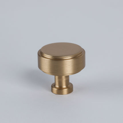 Georgia Knob - Burnished Brass– Hepburn Hardware