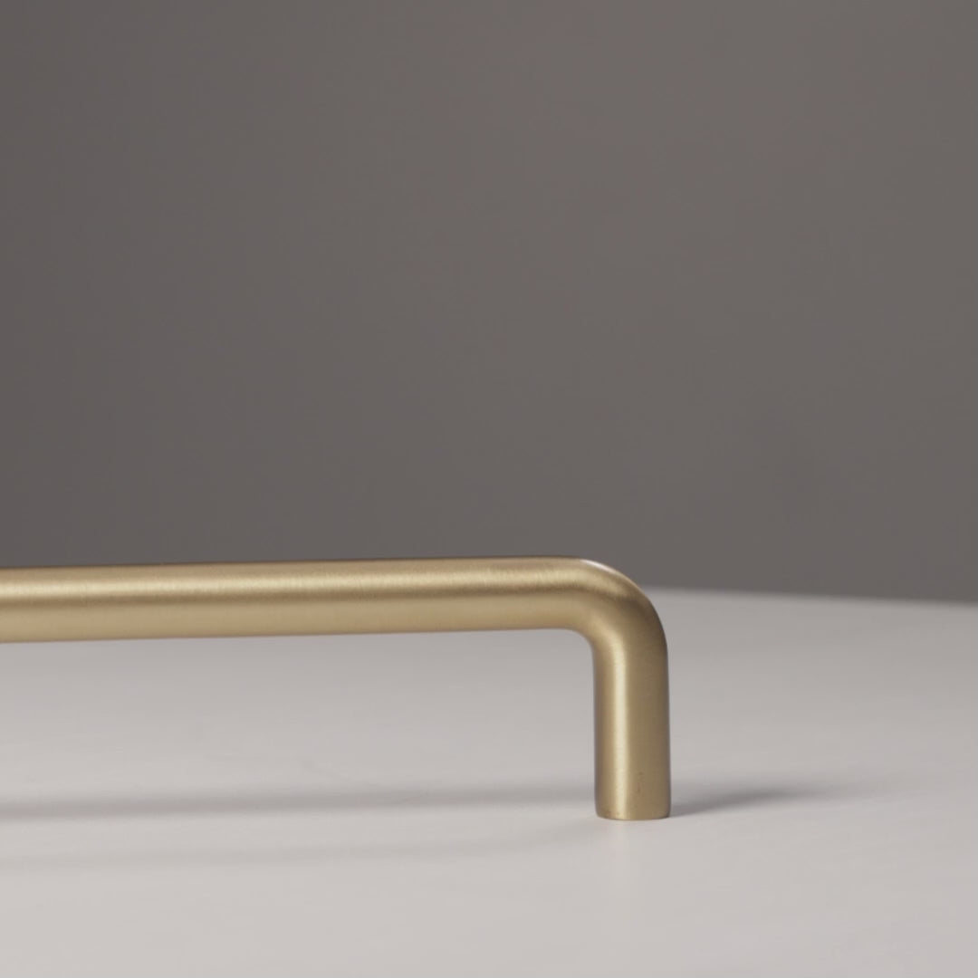 Ren Appliance Pull - Burnished Brass– Hepburn Hardware