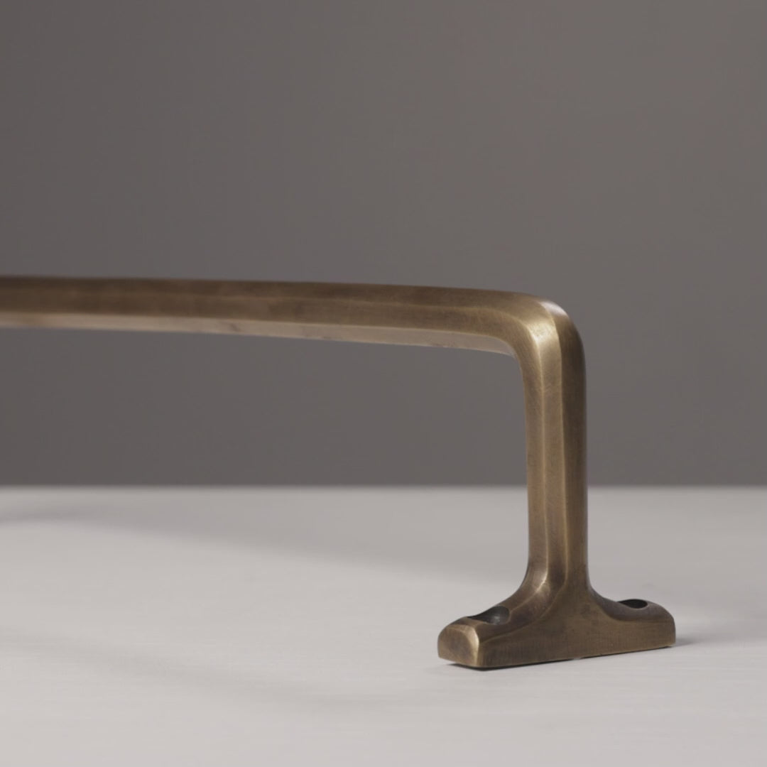 Henley 300mm Rail - Acid Wash Brass– Hepburn Hardware