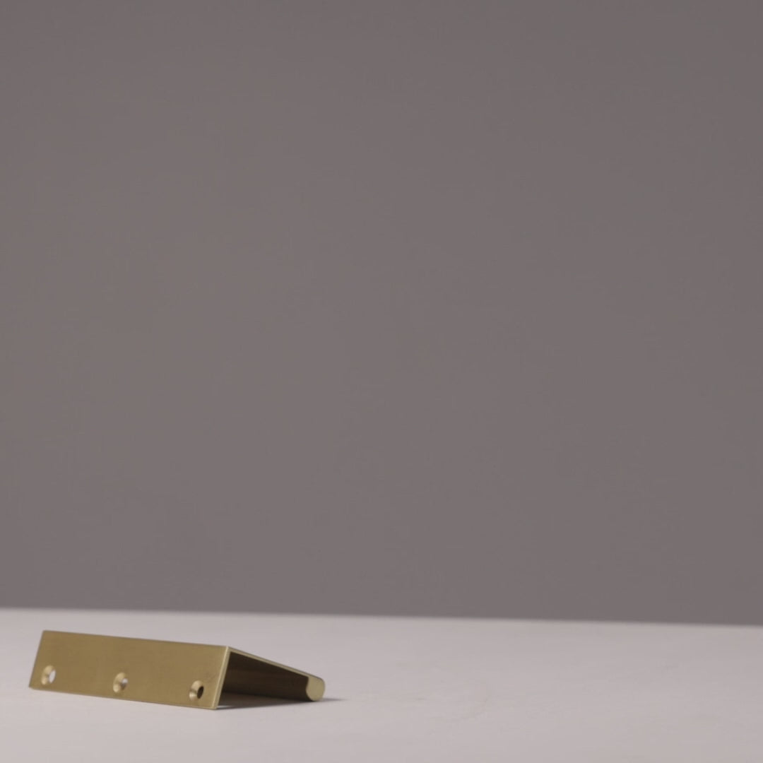 Ren Lip Pull - Burnished Brass– Hepburn Hardware